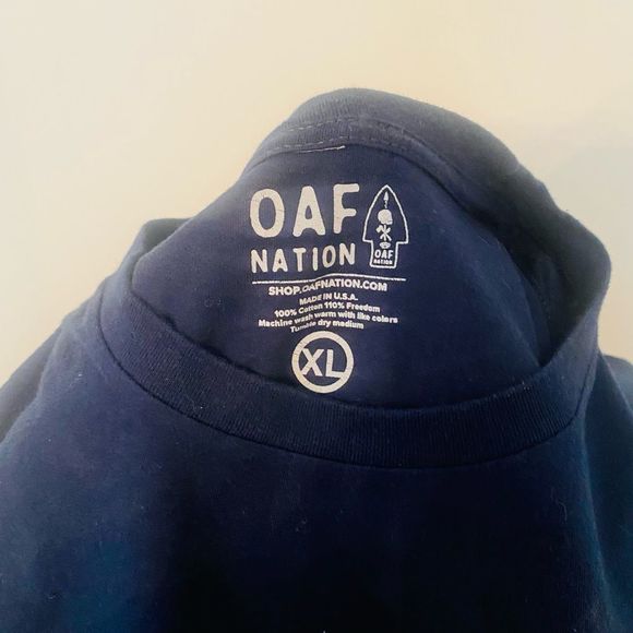 Oaf nation | Shirts | Oaf Nation Shirt With Skull Logo | Poshmark